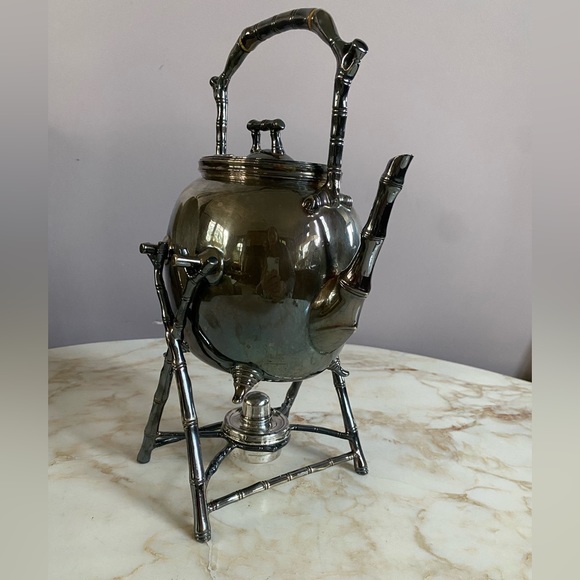 Dining | Antique Japanese Tea Pot With Stand And Warmer Circa Early ...